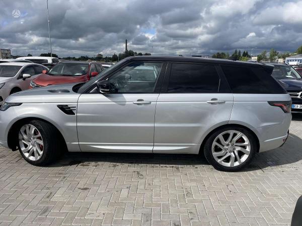 Pelēks Land Rover Range Rover Sport 2018 Tauragė, ar dzinēja tilpumu 5.00 L un nobraukumu 229 tūkst. km par 25500 €, foto 10 vietnē AUTOMOTO.COM.LV