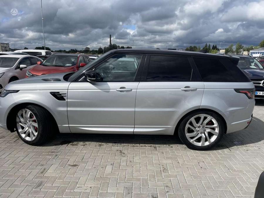 Grey Land Rover Range Rover Sport 2018 in Taurage, with an engine capacity of 5.00 L and mileage of 229 thousand km for 25500 €, photo 11 on AUTOMOTO.COM.LV