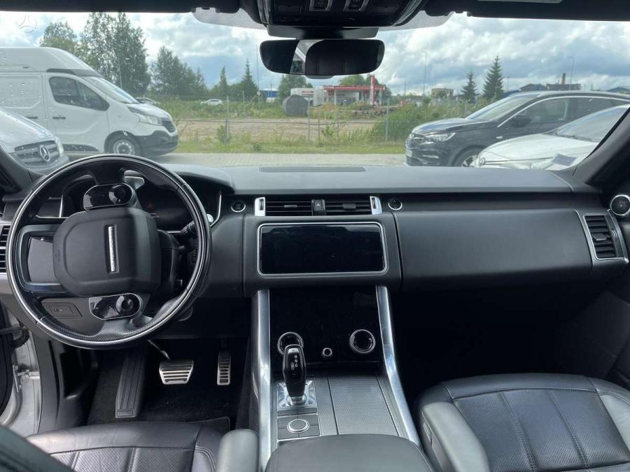 Grey Land Rover Range Rover Sport 2018 in Taurage, with an engine capacity of 5.00 L and mileage of 229 thousand km for 25500 €, photo 22 on AUTOMOTO.COM.LV