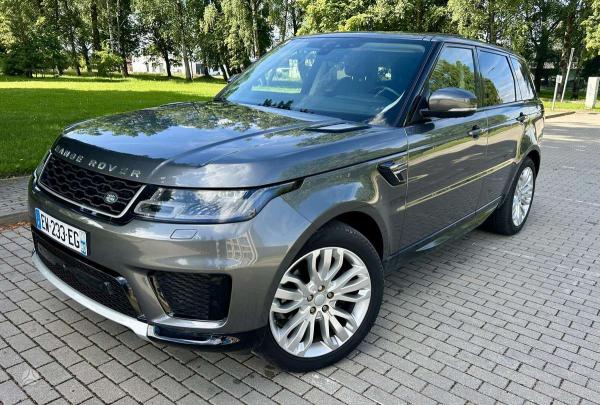 Pelēks Land Rover Range Rover Sport 2018 Tauragė, ar dzinēja tilpumu 2.00 L un nobraukumu 140 tūkst. km par 20700 €, foto 1 vietnē AUTOMOTO.COM.LV