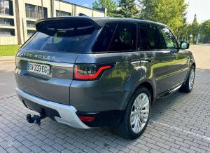 Grey Land Rover Range Rover Sport 2018 in Taurage, with an engine capacity of 2.00 L and mileage of 140 thousand km for 20700 €, photo 5 on AUTOMOTO.COM.LV
