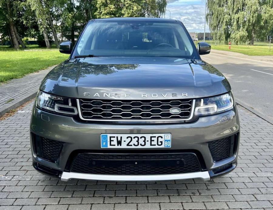 Grey Land Rover Range Rover Sport 2018 in Taurage, with an engine capacity of 2.00 L and mileage of 140 thousand km for 20700 €, photo 7 on AUTOMOTO.COM.LV