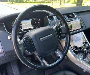 Grey Land Rover Range Rover Sport 2018 in Taurage, with an engine capacity of 2.00 L and mileage of 140 thousand km for 20700 €, photo 10 on AUTOMOTO.COM.LV