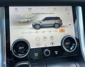 Grey Land Rover Range Rover Sport 2018 in Taurage, with an engine capacity of 2.00 L and mileage of 140 thousand km for 20700 €, photo 12 on AUTOMOTO.COM.LV