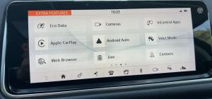 Grey Land Rover Range Rover Sport 2018 in Taurage, with an engine capacity of 2.00 L and mileage of 140 thousand km for 20700 €, photo 17 on AUTOMOTO.COM.LV