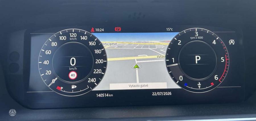 Grey Land Rover Range Rover Sport 2018 in Taurage, with an engine capacity of 2.00 L and mileage of 140 thousand km for 20700 €, photo 18 on AUTOMOTO.COM.LV