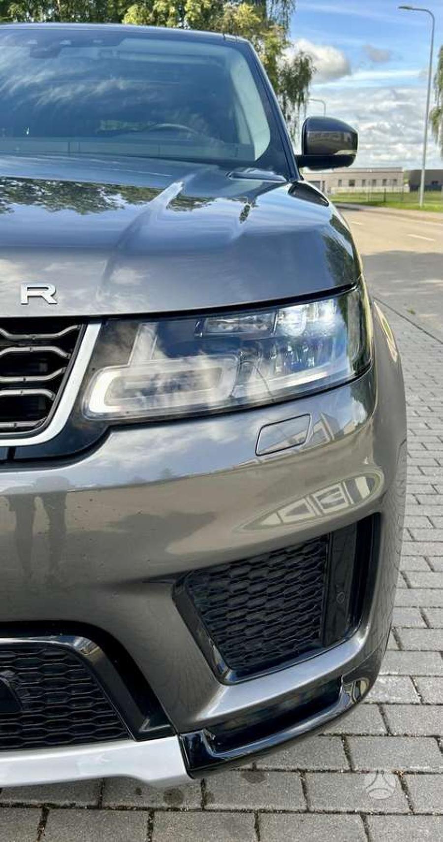 Grey Land Rover Range Rover Sport 2018 in Taurage, with an engine capacity of 2.00 L and mileage of 140 thousand km for 20700 €, photo 25 on AUTOMOTO.COM.LV