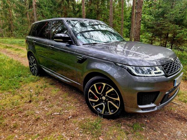 Pelēks Land Rover Range Rover Sport 2018 Tauragė, ar dzinēja tilpumu 2.00 L un nobraukumu 220 tūkst. km par 26700 €, foto 5 vietnē AUTOMOTO.COM.LV