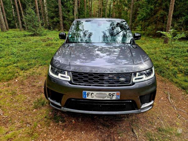 Pelēks Land Rover Range Rover Sport 2018 Tauragė, ar dzinēja tilpumu 2.00 L un nobraukumu 220 tūkst. km par 26700 €, foto 6 vietnē AUTOMOTO.COM.LV