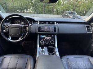 Grey Land Rover Range Rover Sport 2018 in Riga, with an engine capacity of 3.00 L and mileage of 140 thousand km for 27000 €, photo 8 on AUTOMOTO.COM.LV