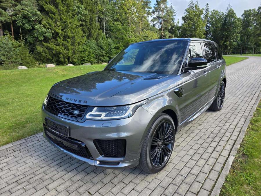 Grey Land Rover Range Rover Sport 2018 in Telschi, with an engine capacity of 2.99 L and mileage of 218 thousand km for 23500 €, photo 1 on AUTOMOTO.COM.LV