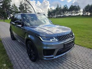 Grey Land Rover Range Rover Sport 2018 in Telschi, with an engine capacity of 2.99 L and mileage of 218 thousand km for 23500 €, photo 3 on AUTOMOTO.COM.LV