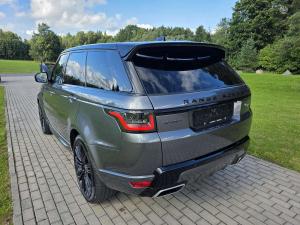 Grey Land Rover Range Rover Sport 2018 in Telschi, with an engine capacity of 2.99 L and mileage of 218 thousand km for 23500 €, photo 5 on AUTOMOTO.COM.LV