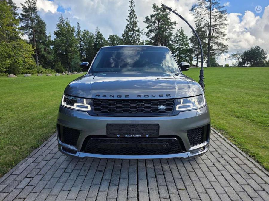 Grey Land Rover Range Rover Sport 2018 in Telschi, with an engine capacity of 2.99 L and mileage of 218 thousand km for 23500 €, photo 6 on AUTOMOTO.COM.LV