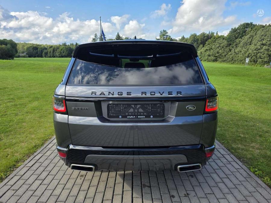 Grey Land Rover Range Rover Sport 2018 in Telschi, with an engine capacity of 2.99 L and mileage of 218 thousand km for 23500 €, photo 7 on AUTOMOTO.COM.LV