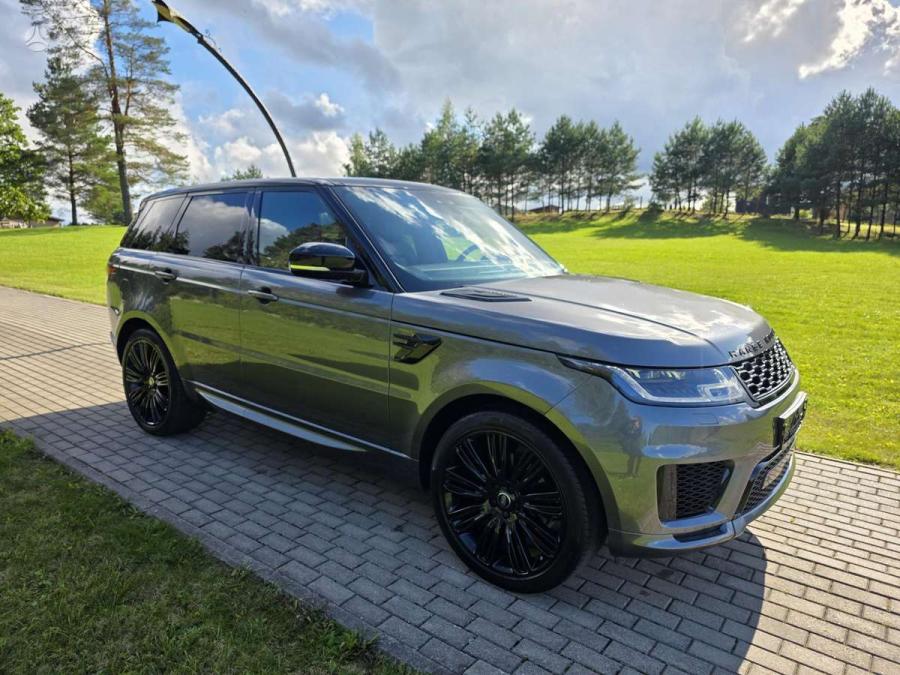 Grey Land Rover Range Rover Sport 2018 in Telschi, with an engine capacity of 2.99 L and mileage of 218 thousand km for 23500 €, photo 9 on AUTOMOTO.COM.LV