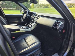 Grey Land Rover Range Rover Sport 2018 in Telschi, with an engine capacity of 2.99 L and mileage of 218 thousand km for 23500 €, photo 23 on AUTOMOTO.COM.LV