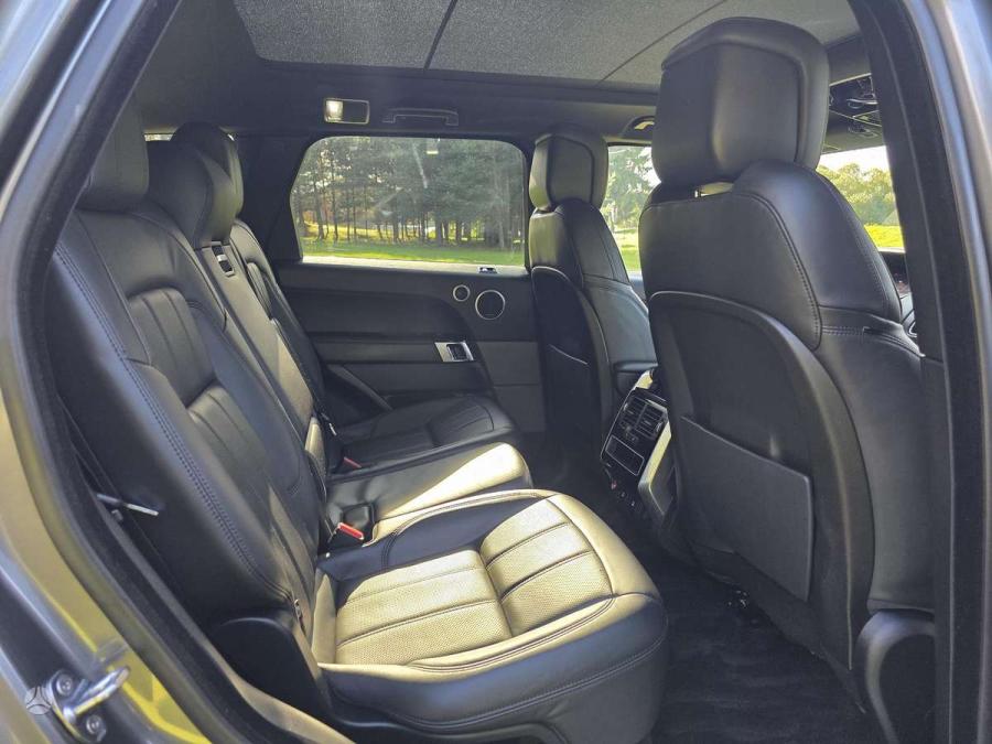 Grey Land Rover Range Rover Sport 2018 in Telschi, with an engine capacity of 2.99 L and mileage of 218 thousand km for 23500 €, photo 25 on AUTOMOTO.COM.LV