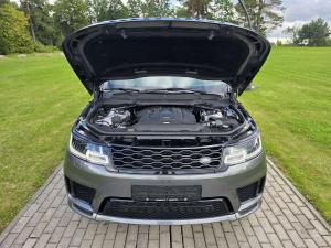 Grey Land Rover Range Rover Sport 2018 in Telschi, with an engine capacity of 2.99 L and mileage of 218 thousand km for 23500 €, photo 48 on AUTOMOTO.COM.LV