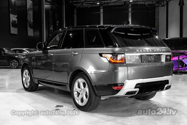 Grey Land Rover Range Rover Sport 2018 in Riga, with an engine capacity of 3.00 L and mileage of 47 thousand km for 34900 €, photo 7 on AUTOMOTO.COM.LV