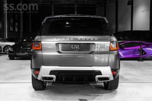 Pelēks Land Rover Range Rover Sport 2018 Rīga, ar dzinēja tilpumu 3.00 L un nobraukumu 47 tūkst. km par 34900 €, foto 6 vietnē AUTOMOTO.COM.LV