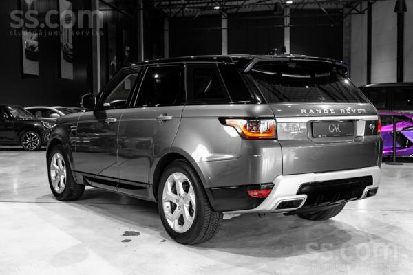 Pelēks Land Rover Range Rover Sport 2018 Rīga, ar dzinēja tilpumu 3.00 L un nobraukumu 47 tūkst. km par 34900 €, foto 7 vietnē AUTOMOTO.COM.LV
