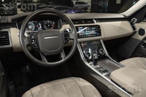 Pelēks Land Rover Range Rover Sport 2018 Rīga, ar dzinēja tilpumu 3.00 L un nobraukumu 47 tūkst. km par 34900 €, foto 11 vietnē AUTOMOTO.COM.LV