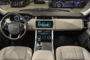 Pelēks Land Rover Range Rover Sport 2018 Rīga, ar dzinēja tilpumu 3.00 L un nobraukumu 47 tūkst. km par 34900 €, foto 12 vietnē AUTOMOTO.COM.LV