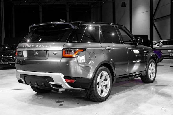 Pelēks Land Rover Range Rover Sport 2018 Rīga, ar dzinēja tilpumu 2.99 L un nobraukumu 47 tūkst. km par 34900 €, foto 5 vietnē AUTOMOTO.COM.LV