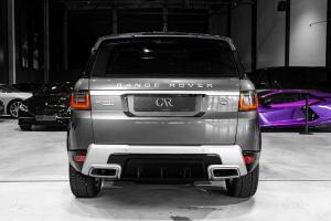 Grey Land Rover Range Rover Sport 2018 in Riga, with an engine capacity of 2.99 L and mileage of 47 thousand km for 34900 €, photo 6 on AUTOMOTO.COM.LV