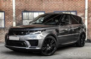 Grey Land Rover Range Rover Sport 2019 in Riga, with an engine capacity of 3.00 L and mileage of 190 thousand km for 28000 €, photo 1 on AUTOMOTO.COM.LV