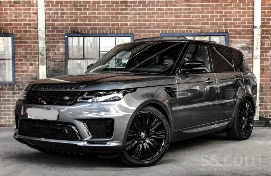Grey Land Rover Range Rover Sport 2019 in Riga, with an engine capacity of 3.00 L and mileage of 190 thousand km for 28000 €, photo 1 on AUTOMOTO.COM.LV