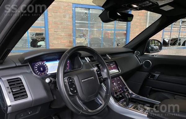 Grey Land Rover Range Rover Sport 2019 in Riga, with an engine capacity of 3.00 L and mileage of 190 thousand km for 28000 €, photo 7 on AUTOMOTO.COM.LV