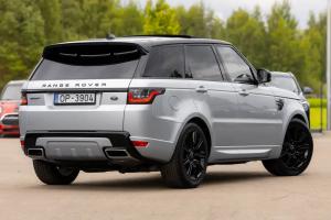 Grey Land Rover Range Rover Sport 2019 in Jelgava, with an engine capacity of 3.00 L and mileage of 321 thousand km for 21500 €, photo 5 on AUTOMOTO.COM.LV