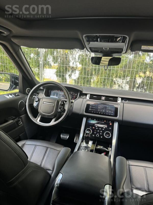 Pelēks Land Rover Range Rover Sport 2019 Bauska, ar dzinēja tilpumu 3.00 L un nobraukumu 133 tūkst. km par 30800 €, foto 8 vietnē AUTOMOTO.COM.LV