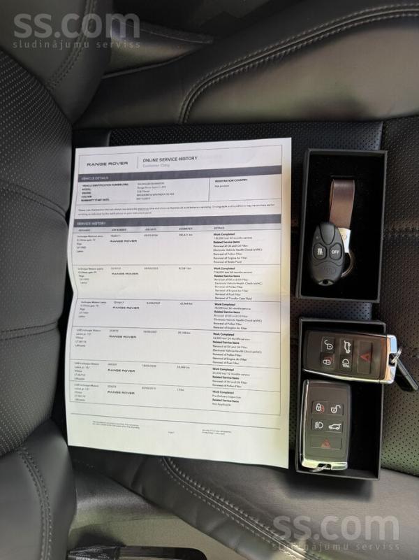 Pelēks Land Rover Range Rover Sport 2019 Bauska, ar dzinēja tilpumu 3.00 L un nobraukumu 133 tūkst. km par 30800 €, foto 10 vietnē AUTOMOTO.COM.LV