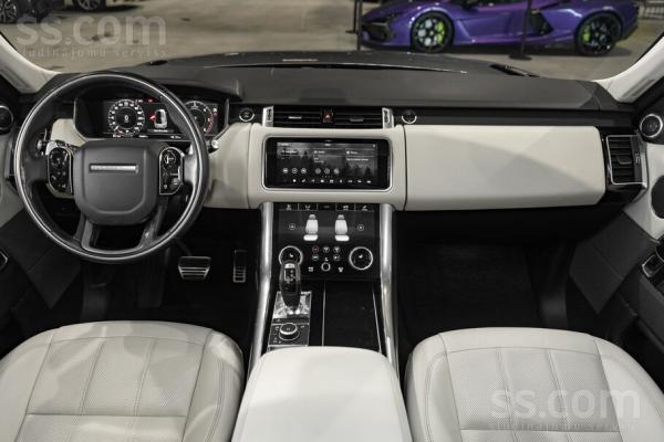 Land Rover Range Rover Sport 2019 Rīga vietnē Pelēks Land Rover Range Rover Sport 2019 Rīga, ar dzinēja tilpumu 3.00 L un nobraukumu 136 tūkst. km par 26350 €, foto 11 vietnē AUTOMOTO.COM.LV