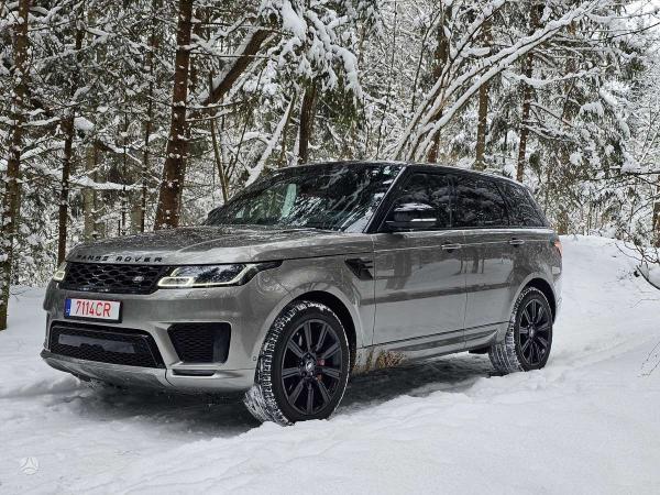 Grey Land Rover Range Rover Sport 2020 in Alytus, with an engine capacity of 5.00 L and mileage of 64 thousand km for 42490 €, photo 5 on AUTOMOTO.COM.LV