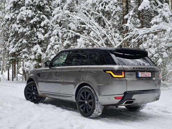 Grey Land Rover Range Rover Sport 2020 in Alytus, with an engine capacity of 5.00 L and mileage of 64 thousand km for 42490 €, photo 6 on AUTOMOTO.COM.LV