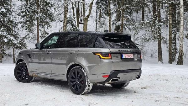 Grey Land Rover Range Rover Sport 2020 in Alytus, with an engine capacity of 5.00 L and mileage of 64 thousand km for 42490 €, photo 9 on AUTOMOTO.COM.LV