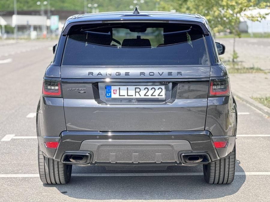 Grey Land Rover Range Rover Sport 2020 in Vilnius, with an engine capacity of 3.00 L and mileage of 82 thousand km for 39000 €, photo 5 on AUTOMOTO.COM.LV