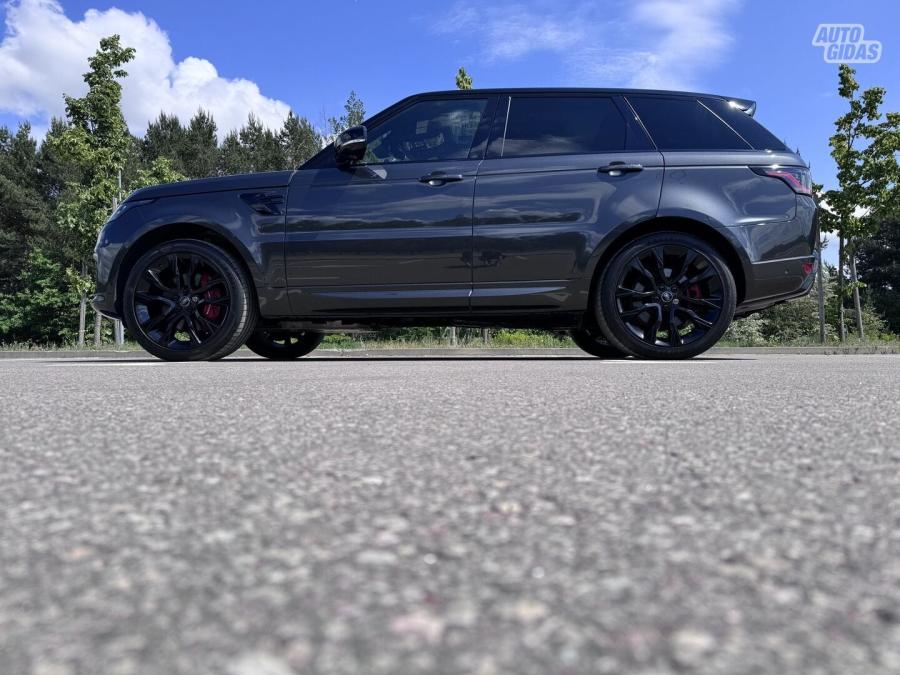 Grey Land Rover Range Rover Sport 2020 in Vilnius, with an engine capacity of 3.00 L and mileage of 82 thousand km for 39000 €, photo 14 on AUTOMOTO.COM.LV
