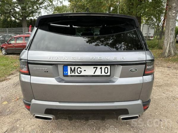 Grey Land Rover Range Rover Sport 2020 in Riga, with an engine capacity of 3.00 L and mileage of 99 thousand km for 28500 €, photo 5 on AUTOMOTO.COM.LV