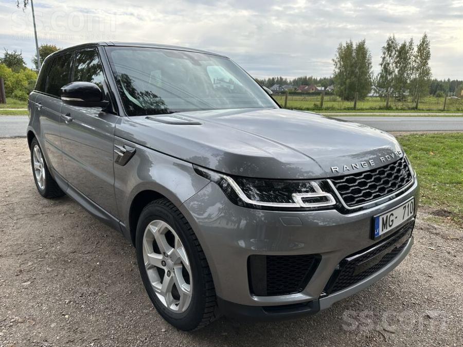 Pelēks Land Rover Range Rover Sport 2020 Rīga, ar dzinēja tilpumu 3.00 L un nobraukumu 99 tūkst. km par 28500 €, foto 8 vietnē AUTOMOTO.COM.LV