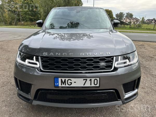 Grey Land Rover Range Rover Sport 2020 in Riga, with an engine capacity of 3.00 L and mileage of 99 thousand km for 28500 €, photo 9 on AUTOMOTO.COM.LV