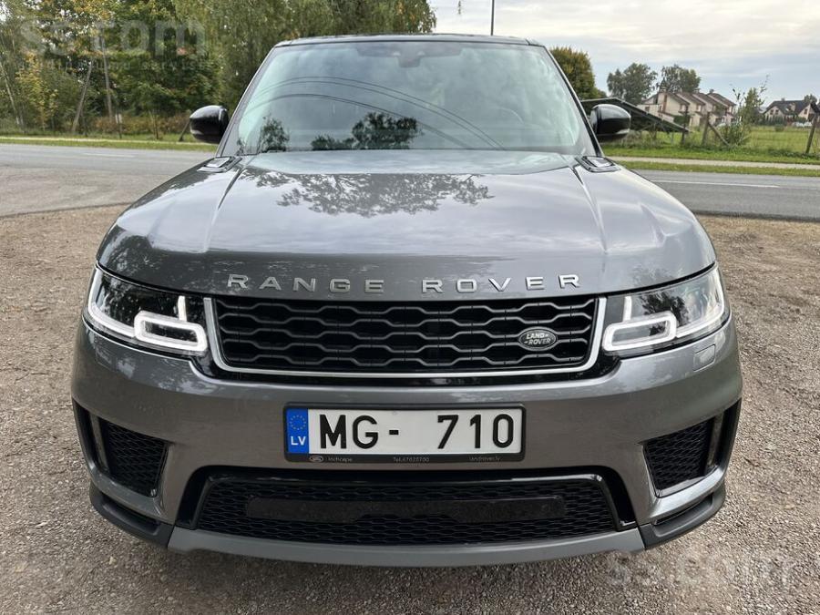 Pelēks Land Rover Range Rover Sport 2020 Rīga, ar dzinēja tilpumu 3.00 L un nobraukumu 99 tūkst. km par 28500 €, foto 9 vietnē AUTOMOTO.COM.LV