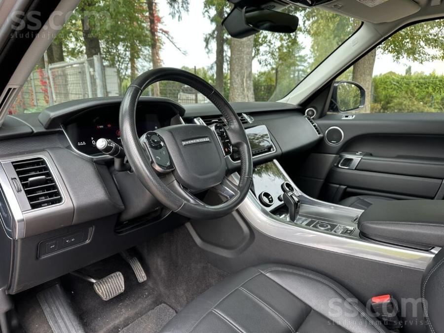 Pelēks Land Rover Range Rover Sport 2020 Rīga, ar dzinēja tilpumu 3.00 L un nobraukumu 99 tūkst. km par 28500 €, foto 11 vietnē AUTOMOTO.COM.LV