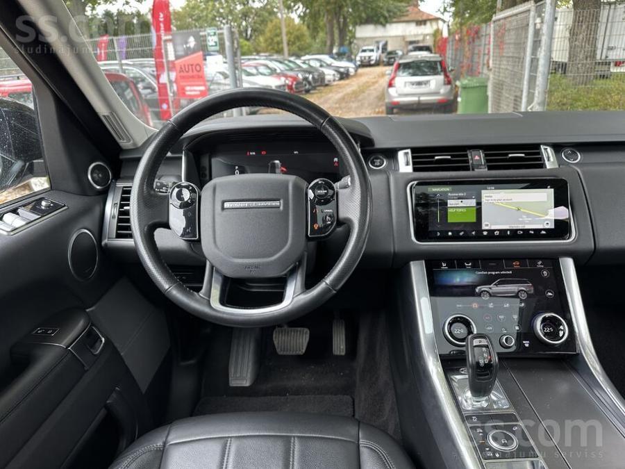 Pelēks Land Rover Range Rover Sport 2020 Rīga, ar dzinēja tilpumu 3.00 L un nobraukumu 99 tūkst. km par 28500 €, foto 21 vietnē AUTOMOTO.COM.LV
