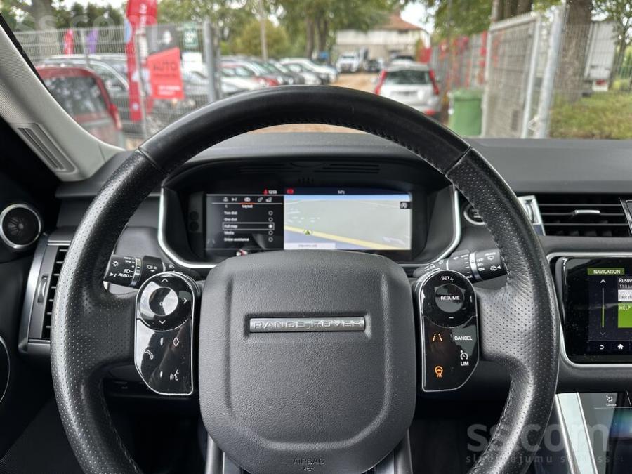 Pelēks Land Rover Range Rover Sport 2020 Rīga, ar dzinēja tilpumu 3.00 L un nobraukumu 99 tūkst. km par 28500 €, foto 22 vietnē AUTOMOTO.COM.LV