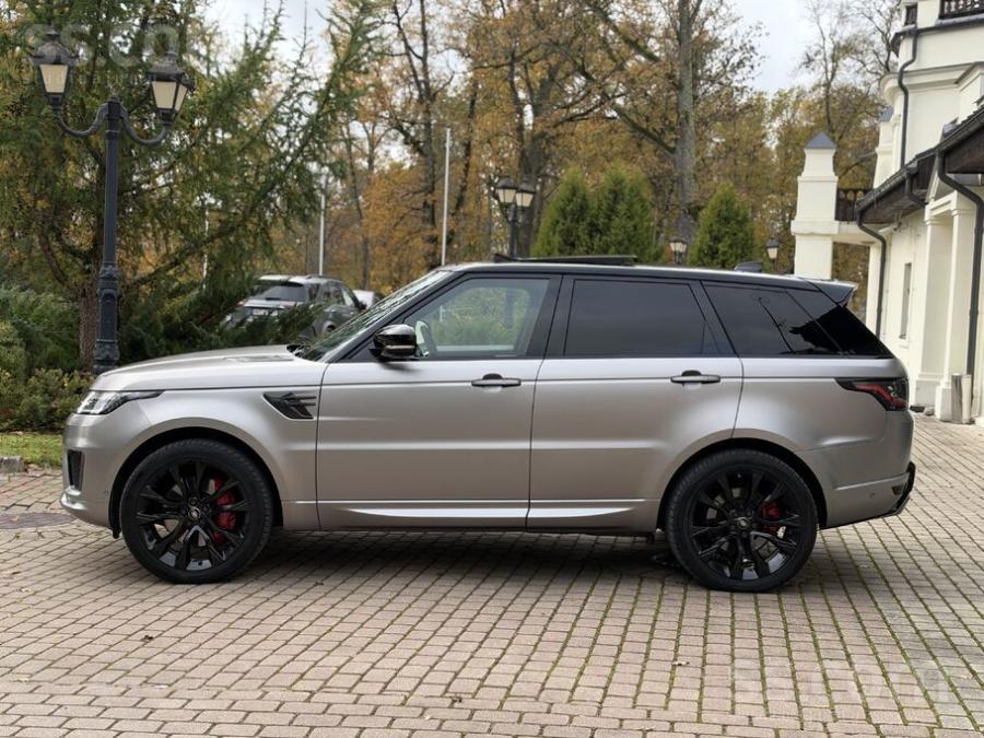 Pelēks Land Rover Range Rover Sport 2020 Rīga, ar dzinēja tilpumu 3.00 L un nobraukumu 196 tūkst. km par 35500 €, foto 4 vietnē AUTOMOTO.COM.LV